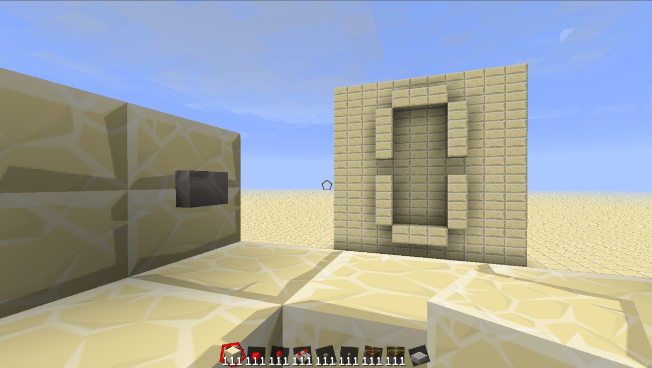 Piston 7 Segment Display (Most compact so far) Minecraft Map